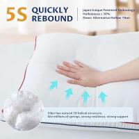 China Fluffy Down Alternative Filling Pillow for Sleeping Thread Count ≥600s Fabric Count 80 for sale