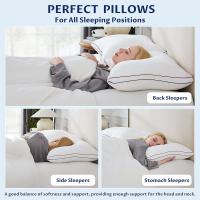 China Fluffy Down Alternative Filling Pillow for Sleeping Thread Count ≥600s Fabric Count 80 for sale
