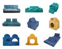 China Custom Logo Accepted Simple Rocking Sofa with Footstool Customizable Colours for sale