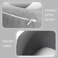 China Portable Memory Foam U Shape Pillow Adjustable for Travel and Relieving Neck Pressure for sale
