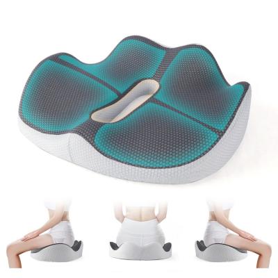Cina Comfort Respirante Anti-slip Memoria schiuma cuscino di supporto per il sollievo della pressione cuscino sedile in vendita