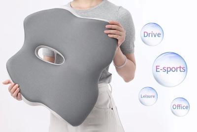 Cina Migliora la tua esperienza di seduta con cuscino di schiuma di memoria ortopedica in silicone Coccyx in vendita
