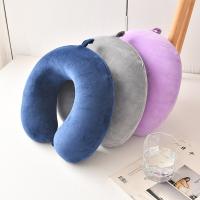 China Experience Comfort Everywhere with Our Adjustable U-Shaped Memory Foam Neck Pillow for sale