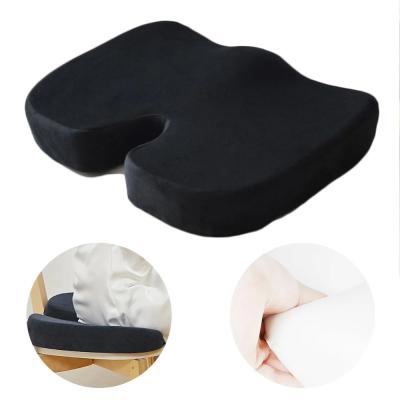 China Medium Hardness U-Shape Butt Lift Memory Foam Seat Cushion for Short Drivers Custom Design for sale