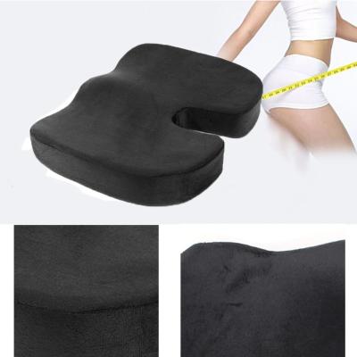 China Medium Hardness U-Shape Butt Lift Memory Foam Seat Cushion for Short Drivers Custom Design for sale