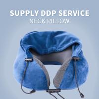 China U Shape Hypoallergenic Removable Cover Memory Foam Neck Pillow for Customize Support for sale