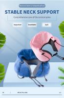 China U Shape Hypoallergenic Removable Cover Memory Foam Neck Pillow for Customize Support for sale
