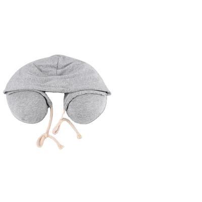 China Comfortable Gray Cotton Slow Rebound Memory Foam Neck Support Massage Pillow for 2023 for sale