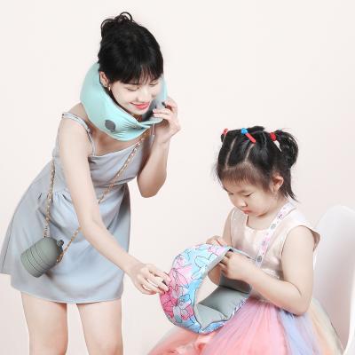 China Customized Yes Comfortable Air Inflatable Neck Rest Pillow for Office and Travel for sale