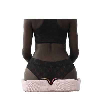 Cina Mousse di memoria ergonomica Coccyx Support Car Seat Cushion Wave Design personalizzato per il comfort in vendita