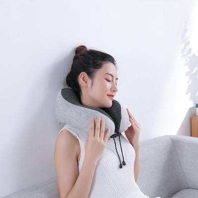 Cina 40 Conteggio tessuto Memoria propria schiuma cuscino per il collo da viaggio con forma a U e supporto cervicale in vendita