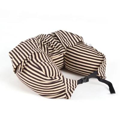 China Removable and Washable U-shaped Neck Pillow with Hoodie The Perfect Travel Accessory for sale