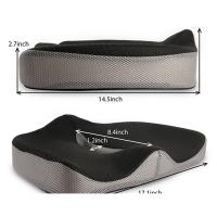 China Customizable Solid Pattern Type Memory Foam Cushion for Car Chair Cooling ODM/OEM for sale