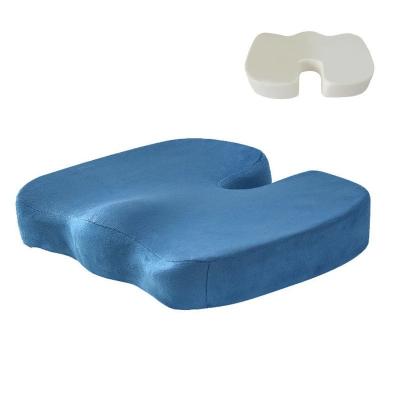 Cina Colore personalizzato a forma di U Spuma di memoria lavabile Comfort cuscino sedile pad per Home Office Car in vendita