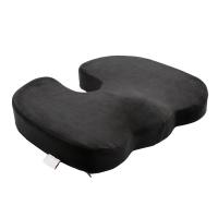 China Solid Pattern Car Chair Cushion with Breathable 3D Mesh Cover and Support Handle for sale