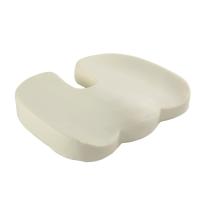 China Solid Pattern Car Chair Cushion with Breathable 3D Mesh Cover and Support Handle for sale