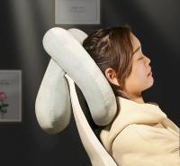 China Comfortable Nap Customized Office Support Cervical Memory Foam Pillow with 1kg Weight for sale