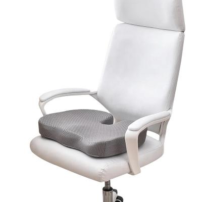 China Hand Knotted Memory Foam Seat Cushion for Orthopedic Coccyx Support in Office and Car for sale