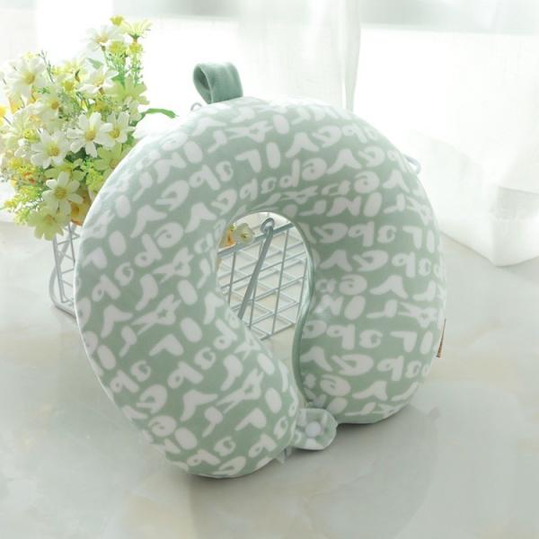 Quality Custom Logo Accepted 30*28cm U-shaped Memory Foam Neck Pillow for Car Airplane for sale