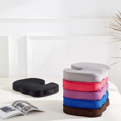 China Office en Home U-Shape Slow Rebound Memory Foam Heup Kussen met afneembare cover Te koop