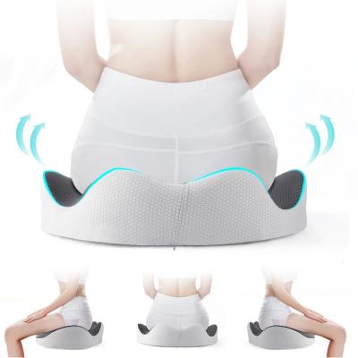 中国 抗静的編織 メモリーフーム クッション オフィスチェア用の尾骨圧力を軽減する 販売のため