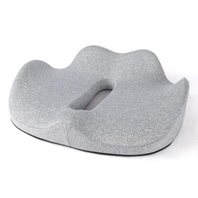 Cina Disegno ergonomico Cuscino del sedile di supporto Coccyx con copertura traspirante a maglia 3D e anti-statico in vendita