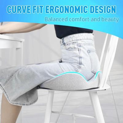 Cina Disegno ergonomico Cuscino del sedile di supporto Coccyx con copertura traspirante a maglia 3D e anti-statico in vendita