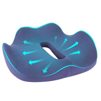 Cina Disegno ergonomico Cuscino del sedile di supporto Coccyx con copertura traspirante a maglia 3D e anti-statico in vendita