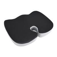 China Custom Logo Memory Sponge Chair Cushion for Relieving Sciatic Nerve and Tail Bone Pain for sale