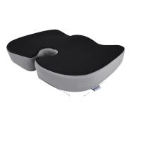 China Custom Logo Memory Sponge Chair Cushion for Relieving Sciatic Nerve and Tail Bone Pain for sale