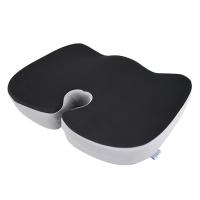 China Custom Logo Memory Sponge Chair Cushion for Relieving Sciatic Nerve and Tail Bone Pain for sale