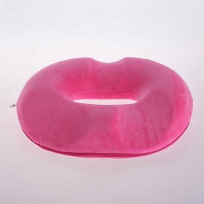 中国 青色 41*45*7 CM 骨科シートクッション 防滑メモリーフーム腰背クッション 販売のため