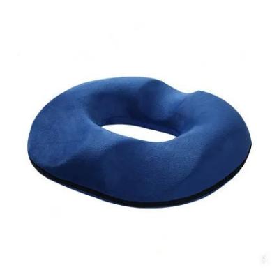 中国 青色 41*45*7 CM 骨科シートクッション 防滑メモリーフーム腰背クッション 販売のため