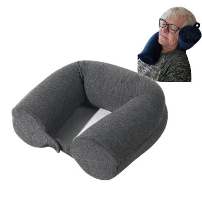 China Upgrade Your Travel Experience with Bravo Twist Memory Foam Neck Shoulder Pillow for sale