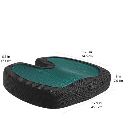 China Komfortable Bürostuhl-Pad mit Speicherschaum-Coccyx-Kissen 530G/900G Füllung zu verkaufen