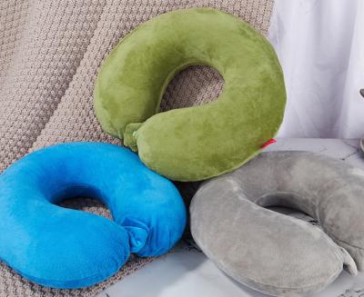 China Hotsale Memory Foam U-vormig reiskussen voor nekondersteuning en pijnverlichting bij verstuikingen Te koop