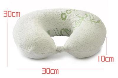 중국 Hotsale 휴대용 U 모양 메모리 폼 항공기 베개 사무실 점심 30*30*10cm 0.5kg 판매용