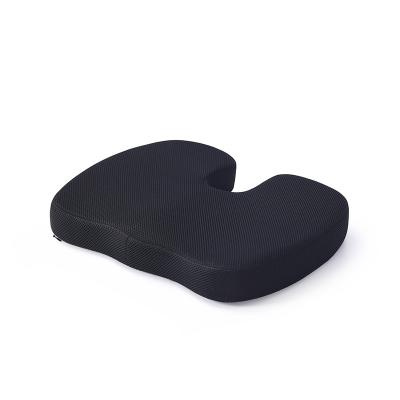 China Super Soft Fabric Memory Foam Seat Cushion 's Popular Choice for Back Pain Relief for sale