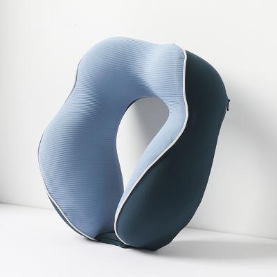 Cina Memoria schiuma a forma di U cuscino da viaggio ufficio portatile cuscino da pranzo cuscino per il collo in vendita