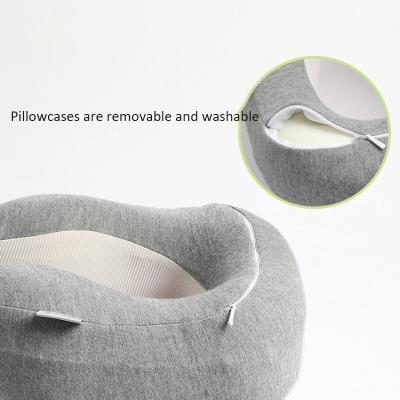 Cina Memoria schiuma a forma di U cuscino da viaggio ufficio portatile cuscino da pranzo cuscino per il collo in vendita