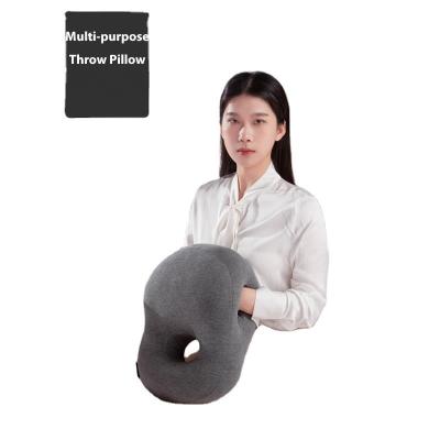 China Removable and Washable Pink Nap Pillow for Office Desk Face Down Multipurpose Massager for sale