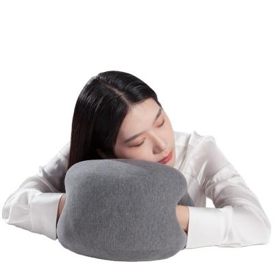 China Removable and Washable Pink Nap Pillow for Office Desk Face Down Multipurpose Massager for sale