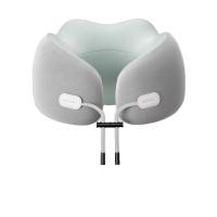 China Polyester/Cotton Memory Foam U-Shape Neck Pillow for Head and Neck Support on Plane for sale