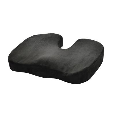 China Comfortable Memory Foam Office Seat Cushion with Non Slip Bottom and Irregular Shape for sale