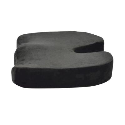Cina Non Slip Bottom Room Velboa Sedile ortopedico cuscino per supporto alla schiena e schiuma di memoria in vendita