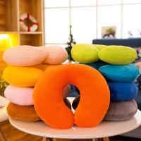 China Memory Foam Polyurethane Foam Filling Material U-shaped Neck Support Pillow for Trips for sale