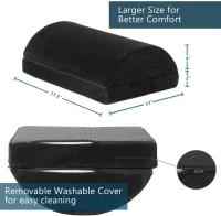 China Under Desk Memory Foot Rest with Adjustable Height and Multi-functional Features for sale