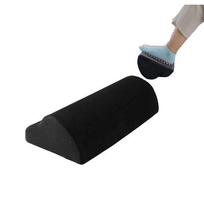 China Memory Foam Foot Rest for Office Gaming Chair Adjustable Ergonomic Under Desk Support for sale