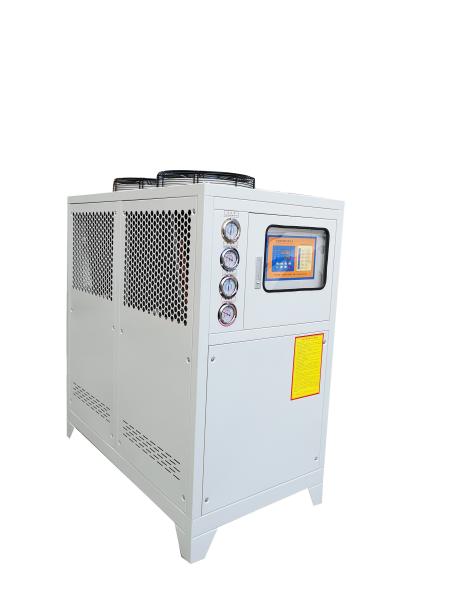 Quality High-Efficiency Air-Cooled Box-Type Industrial Chiller with 5-150 Tons Cooling Capacity, Microcomputer Control System, and Imported Compressors for sale