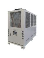 Quality 50HP Box Type Air Cooled Chiller 380V Digital Electronic Thermostat Air Cooled for sale
